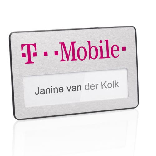 Naambadges en Badges van aluminium - Clip4you (TIP)
